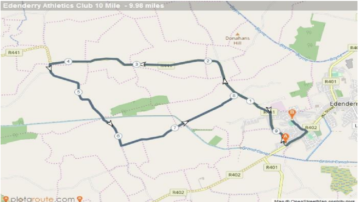 Edenderry AC 10 Mile 2019 - Pop Up Races