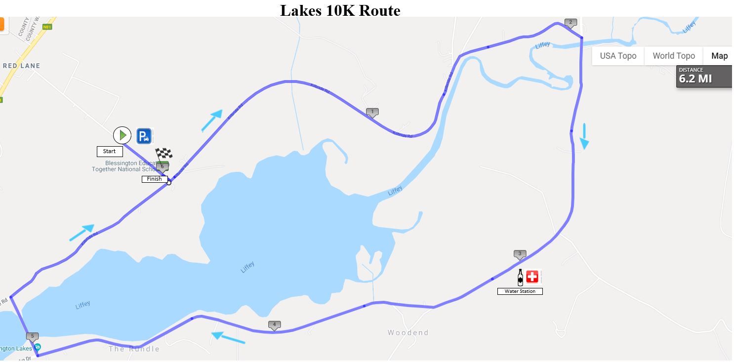 The Lakes 10k & 5k Road Race 2020 - Pop Up Races