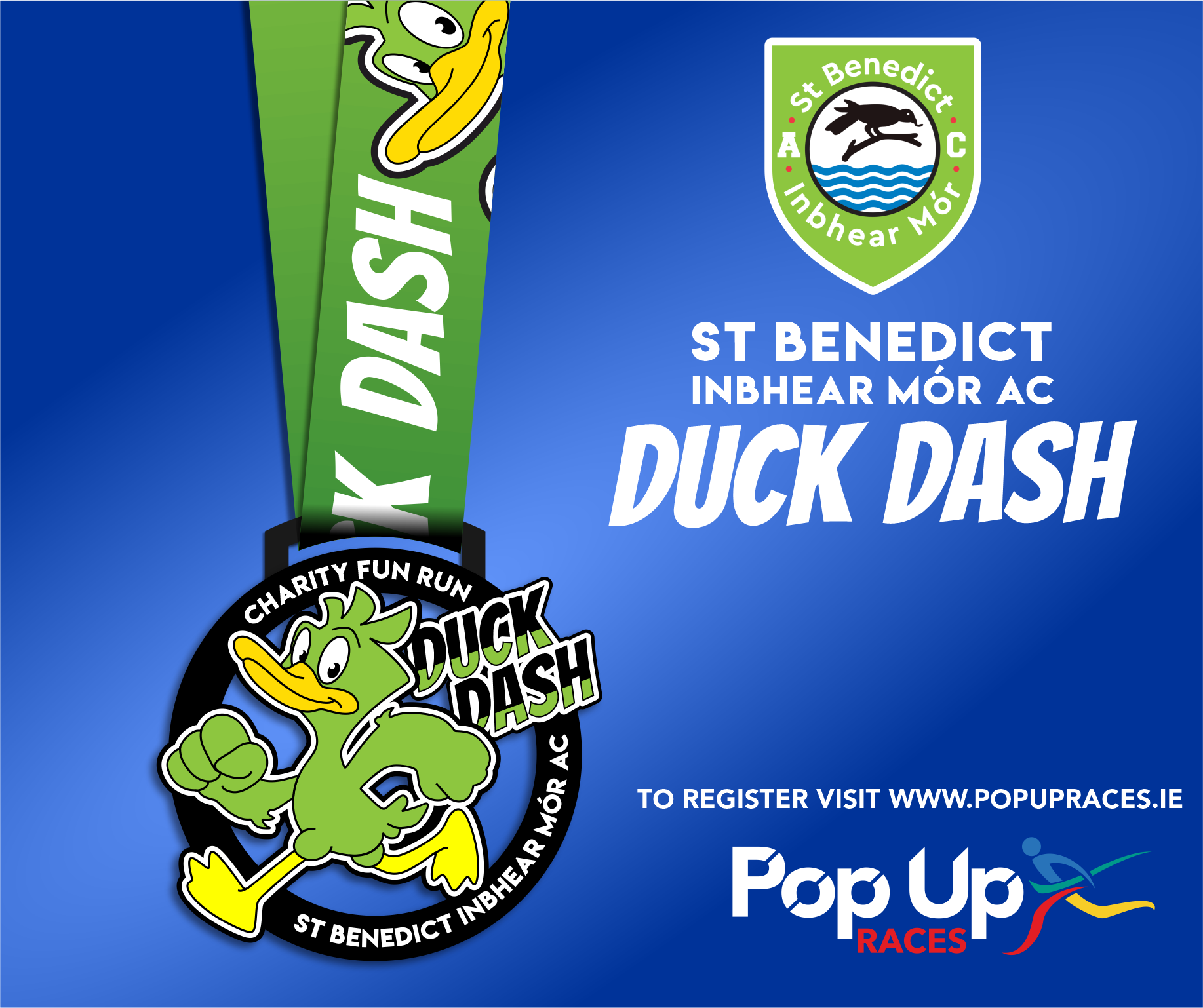 The Duck Dash Virtual 5km - Pop Up Races