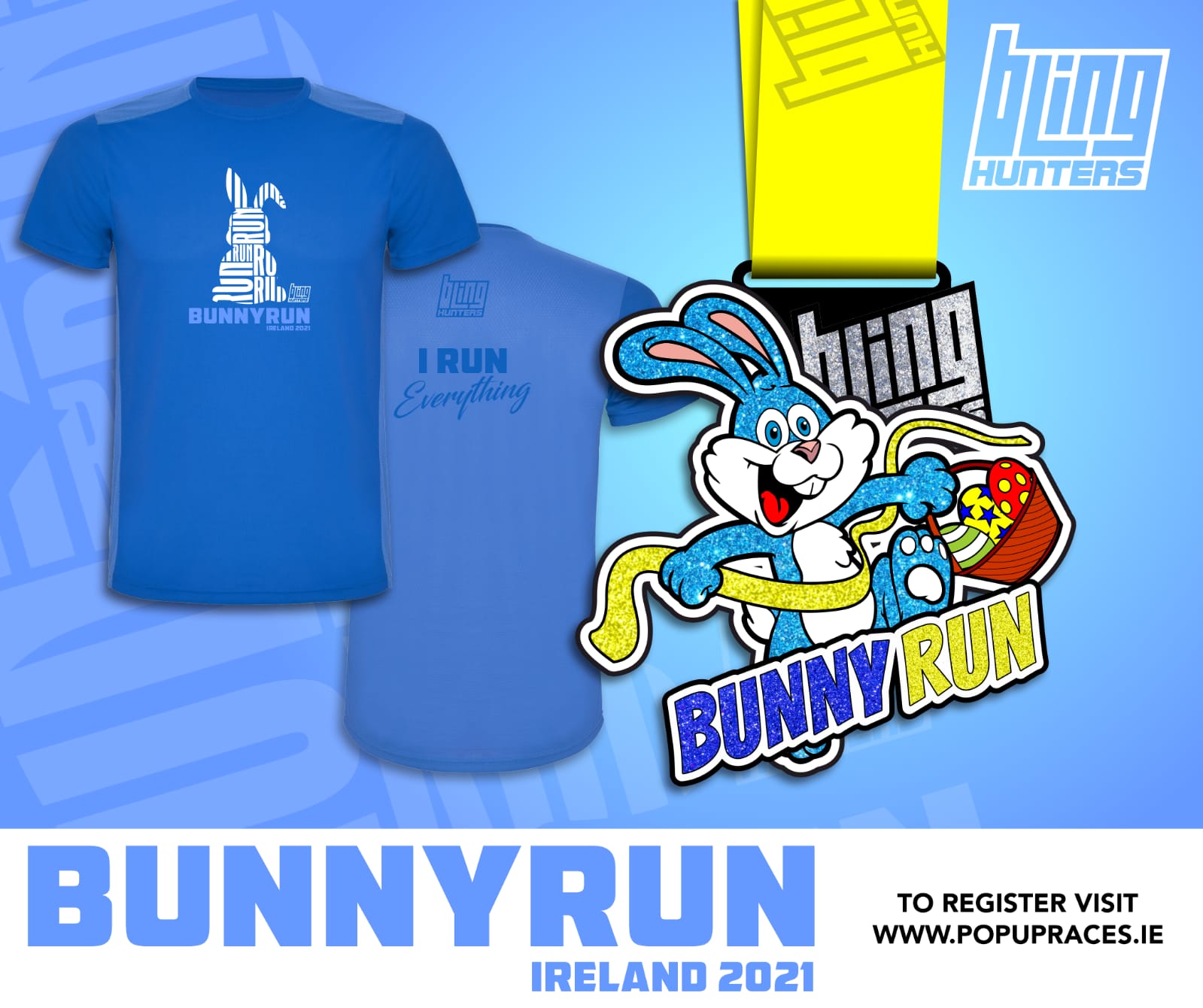 BLING HUNTERS 2021 BUNNY RUN IRELAND - Pop Up Races
