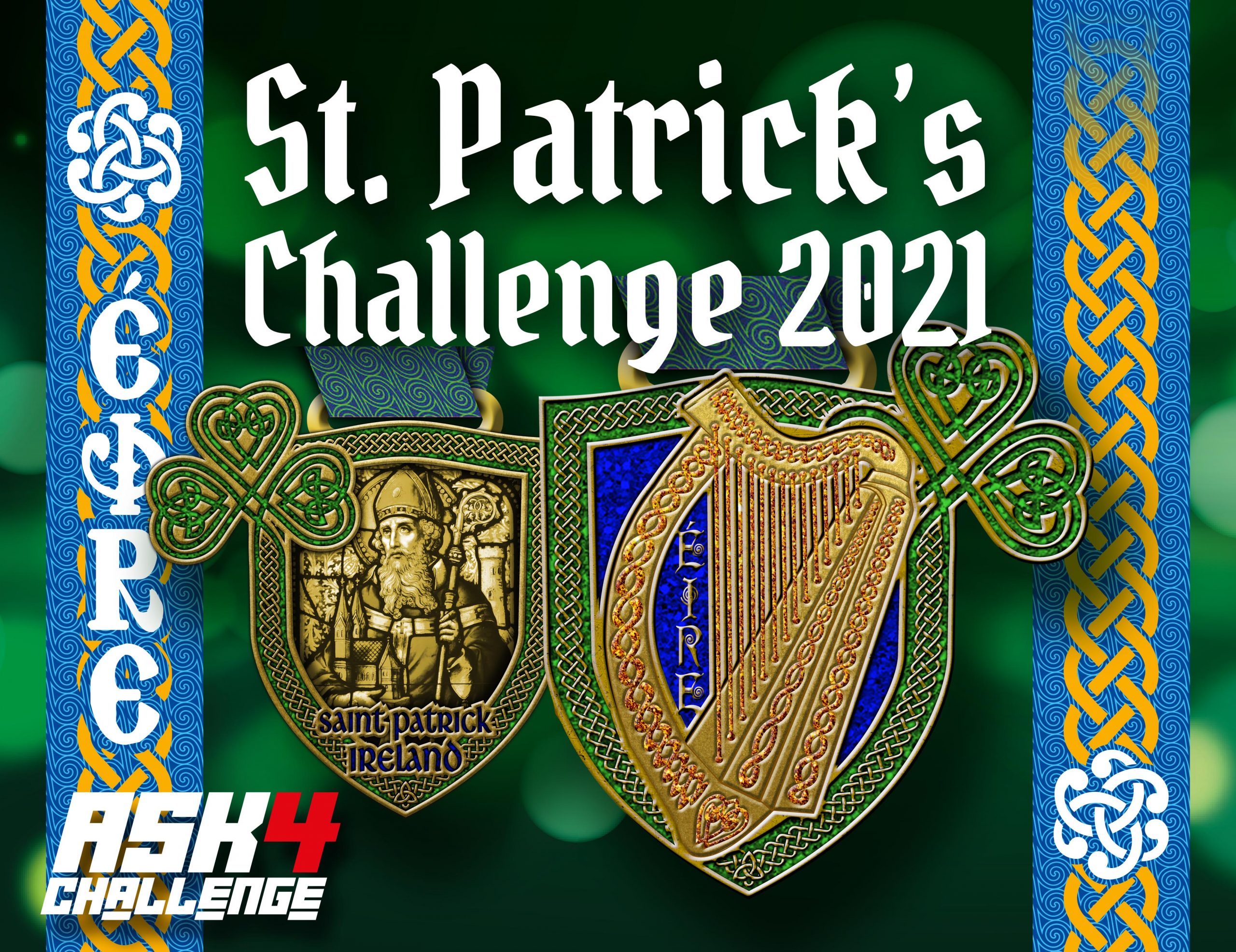 Ask 4 Challenge - St Patricks Day Challenge 2021 - Pop Up Races