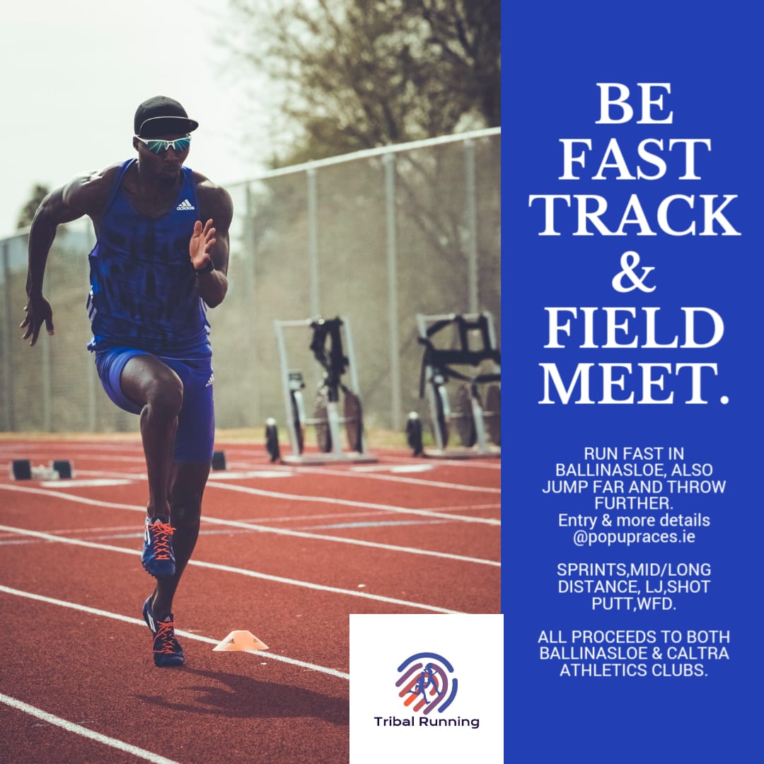 "BE FAST TRACK & FIELD MEET" Tribal Running - Pop Up Races