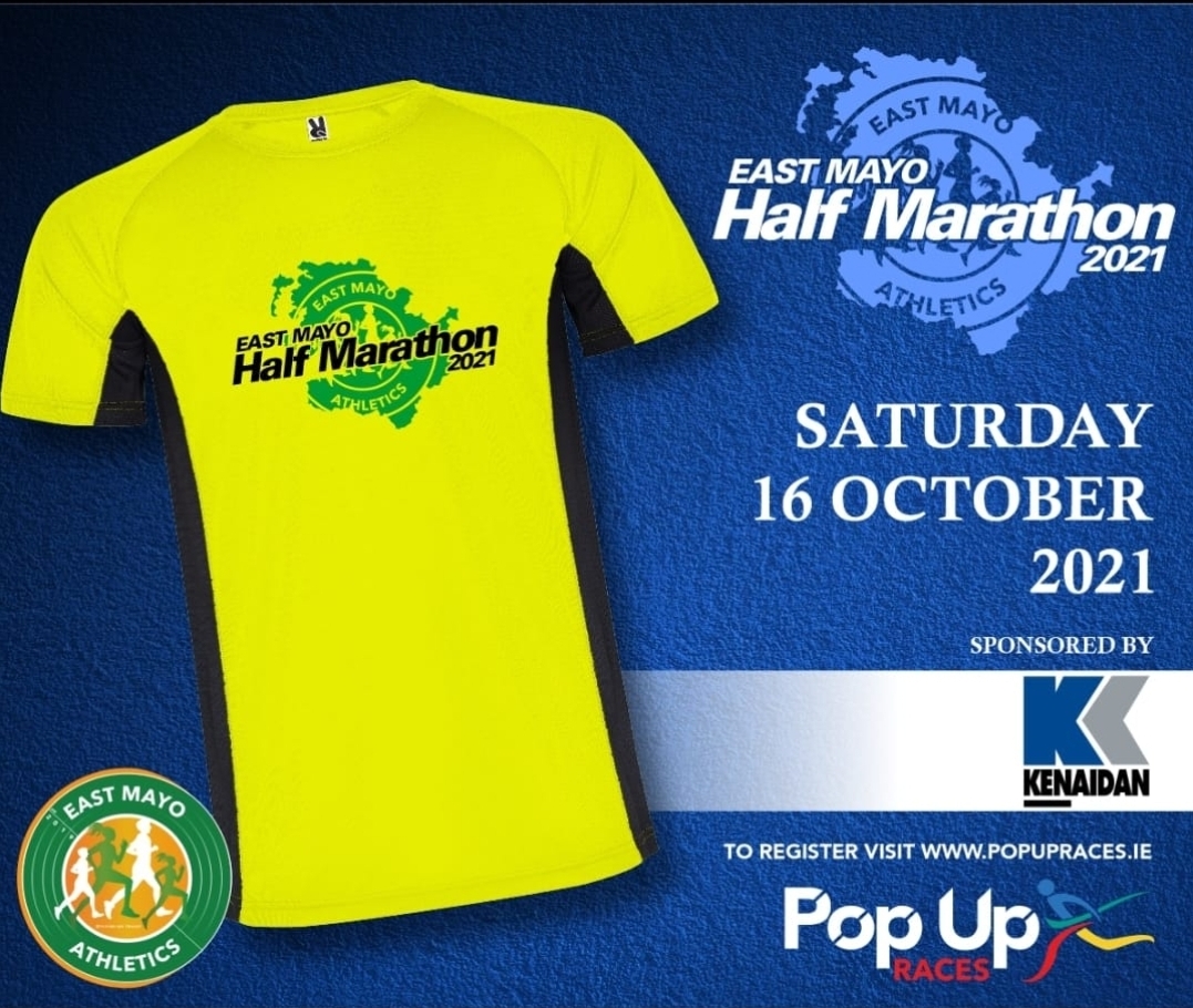 East Mayo Half Marathon 2021 - Pop Up Races