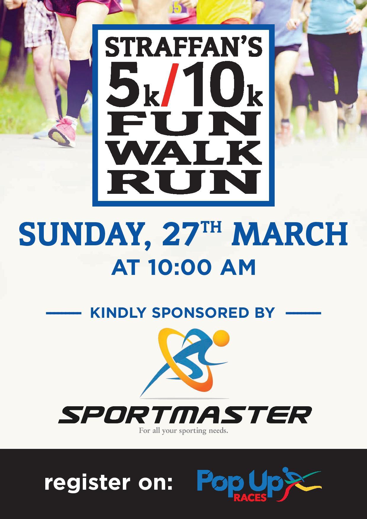 Straffan 10k & 5k Fun Run/Walk 2022 - Pop Up Races