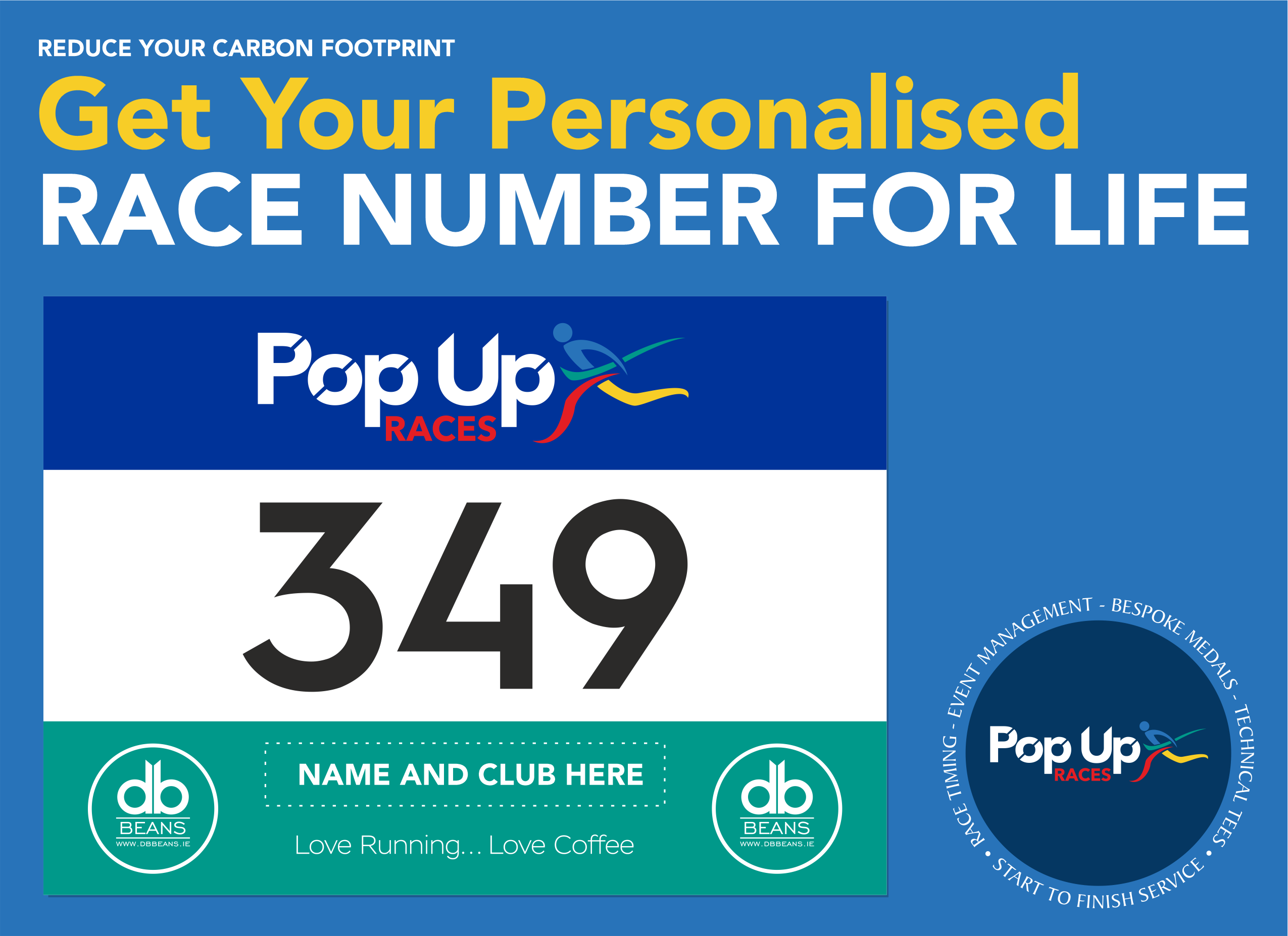 Number for Life - Pop Up Races