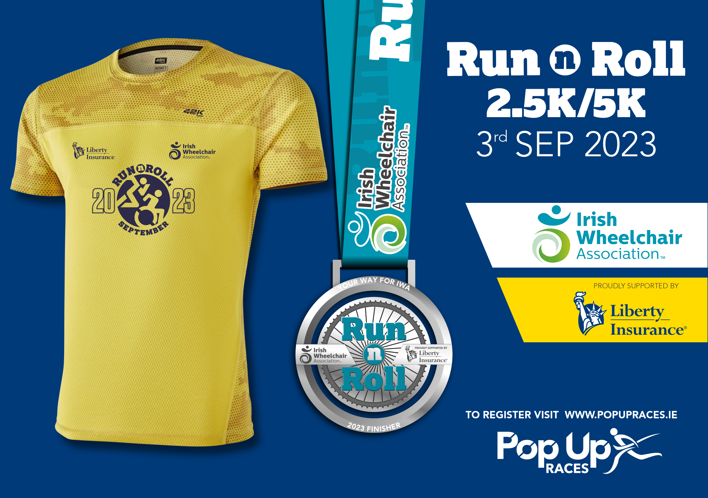 IWA Run n Roll 2023 proudly supported by Liberty Insurance - Pop Up Races