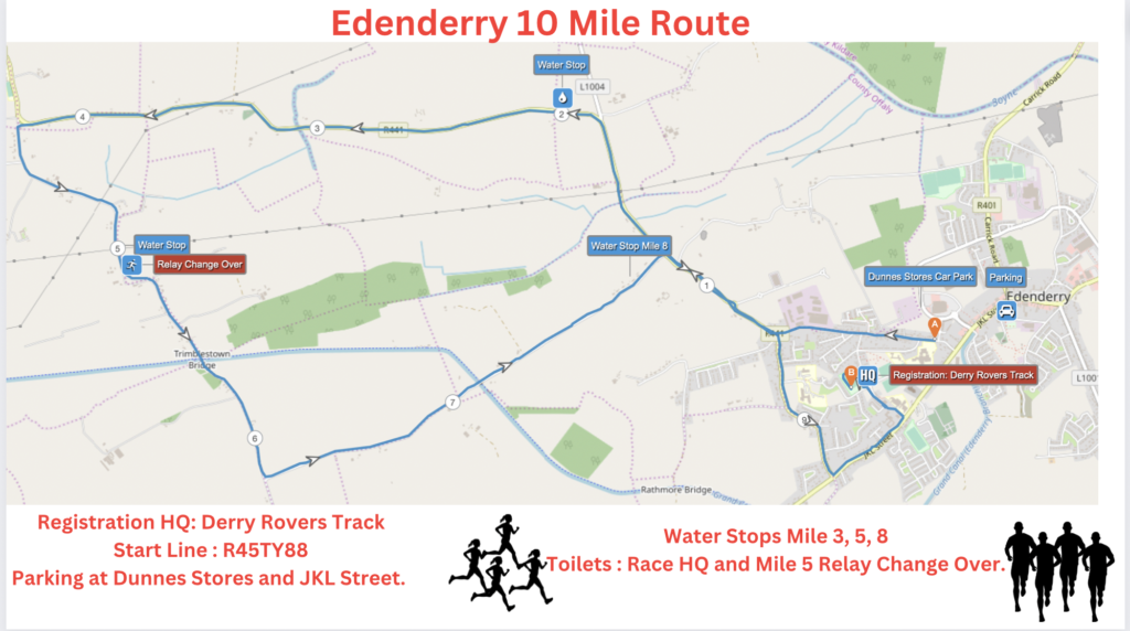 Frank Kilrane Edenderry 10 Mile 2024 - Pop Up Races