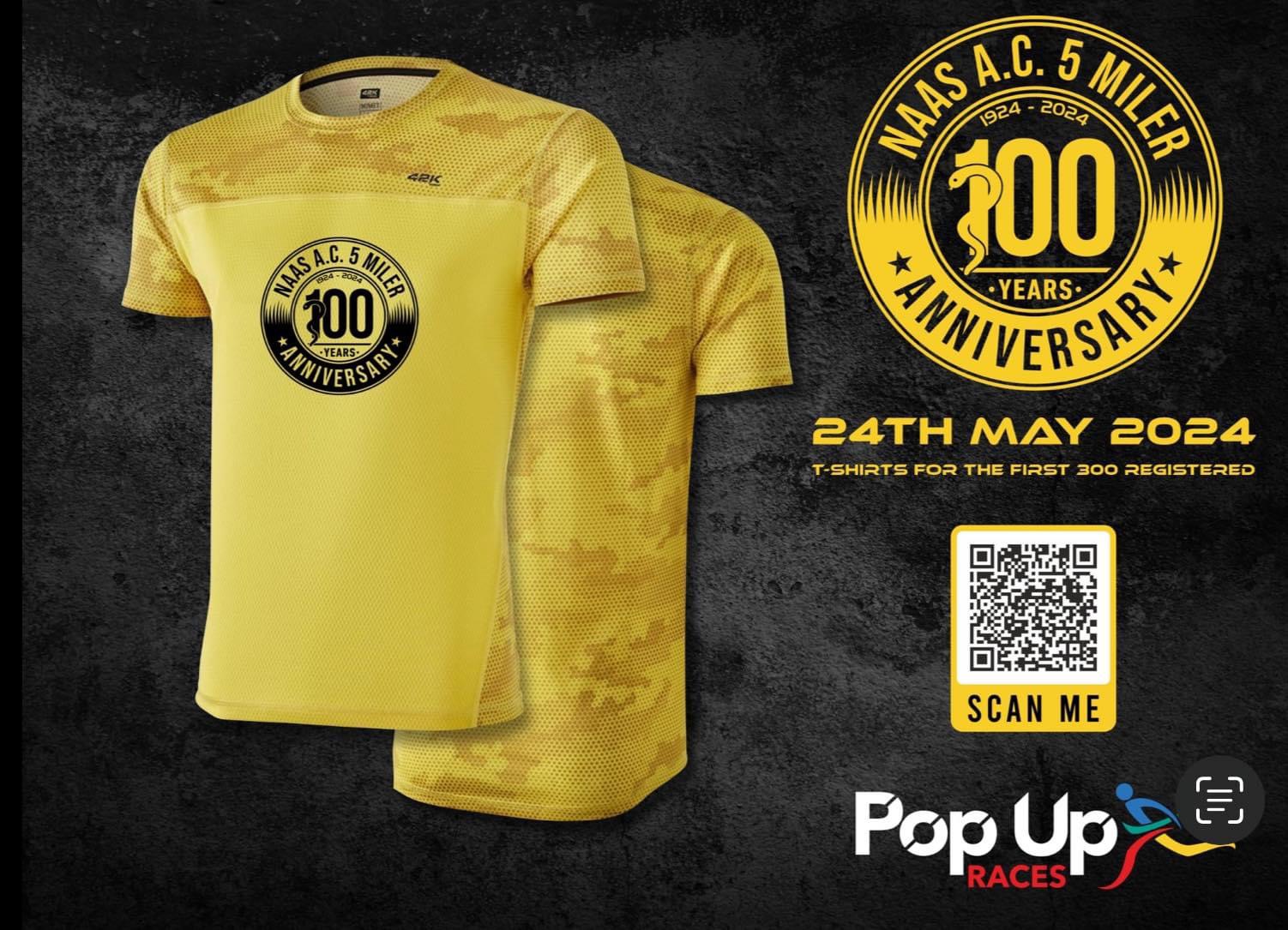 Naas AC 5 miler - Centenary Edition - Pop Up Races