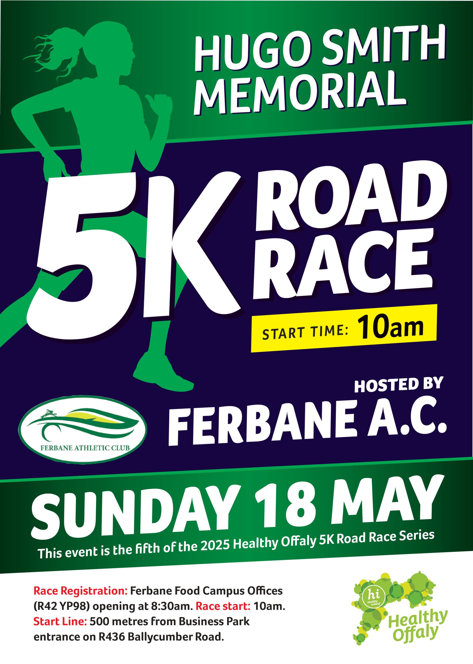 Ferbane AC 5km 2025 - Pop Up Races