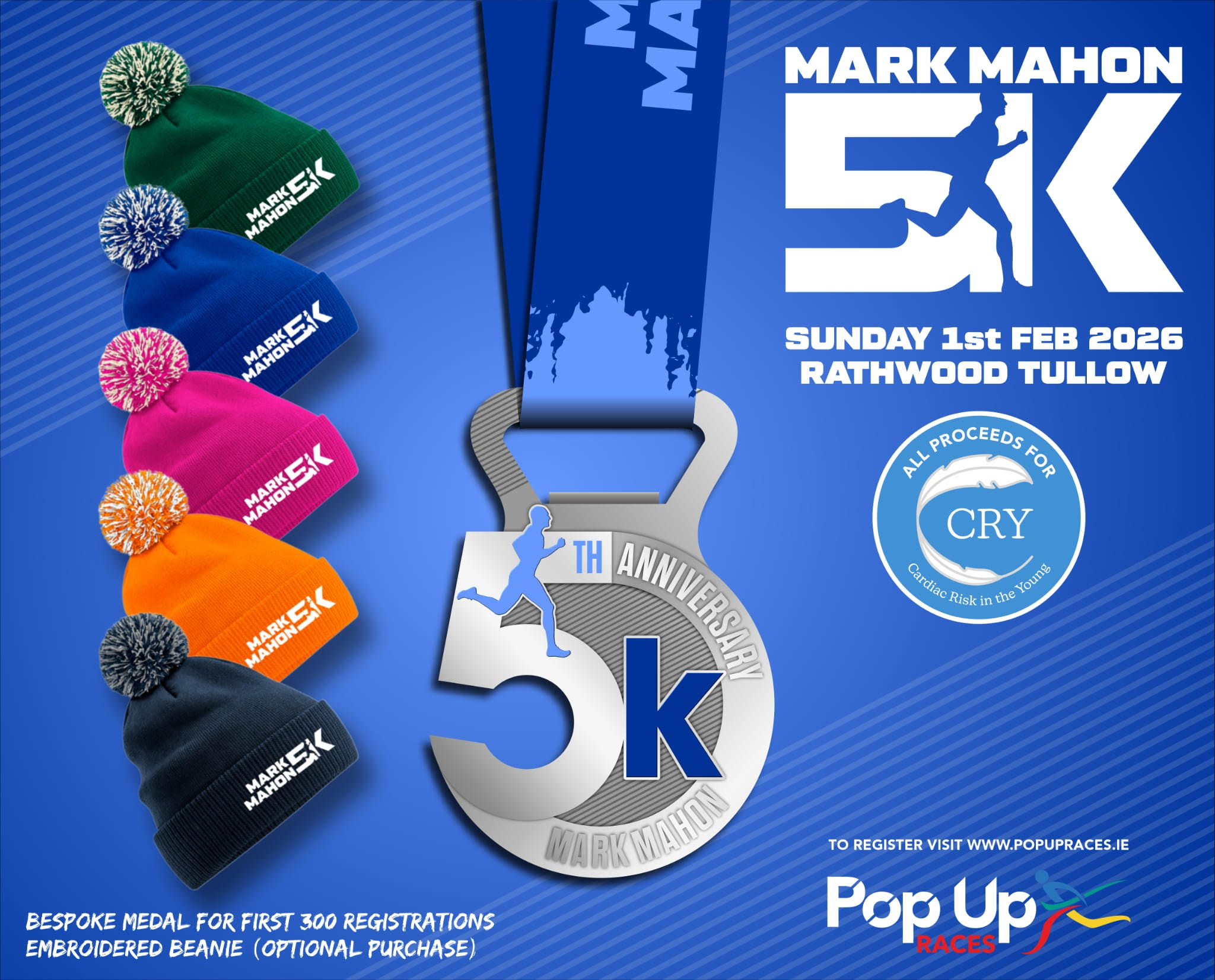 The Mark Mahon 5k 2026 - Pop Up Races